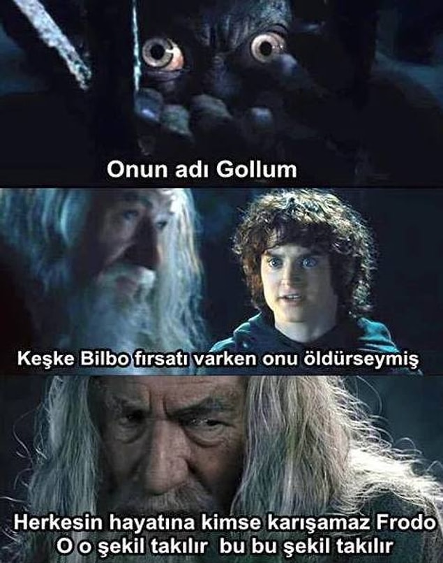 Orta Dünya Severlerinin Kahkahalarına Hükmedecek 30 Komik Caps
