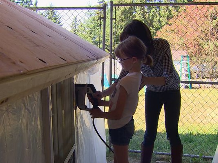 Kendini Evsizlere Adayan 9 Yaşındaki Yardımsever Hailey Fort - Onedio