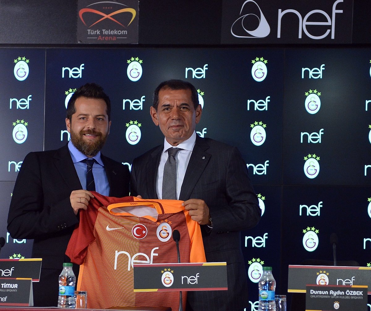 Galatasaray'ın Yeni Forma Sponsoru NEF - Onedio