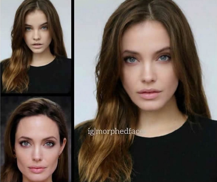 22 Hybrid Celebrities Who Still Look Great After A Face Morph! - Onedio