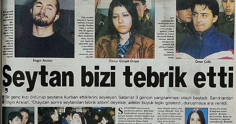 İlk Satanist Cinayetin Ardından Akmar Pasajı'na Yapılan Satanist ...