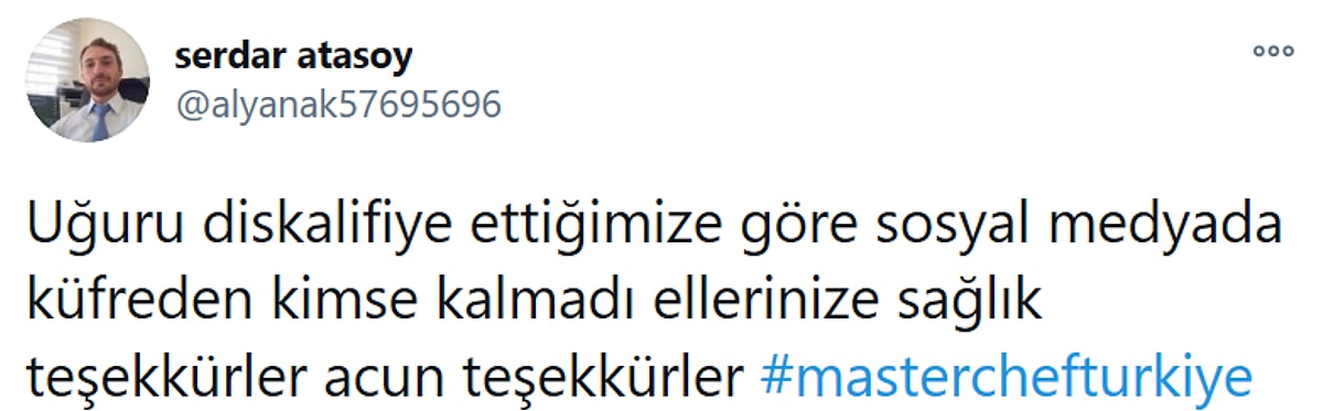 Uğur Yılmaz Deniz'i Geçmişteki Hataları Nedeniyle MasterChef 2020'den ...