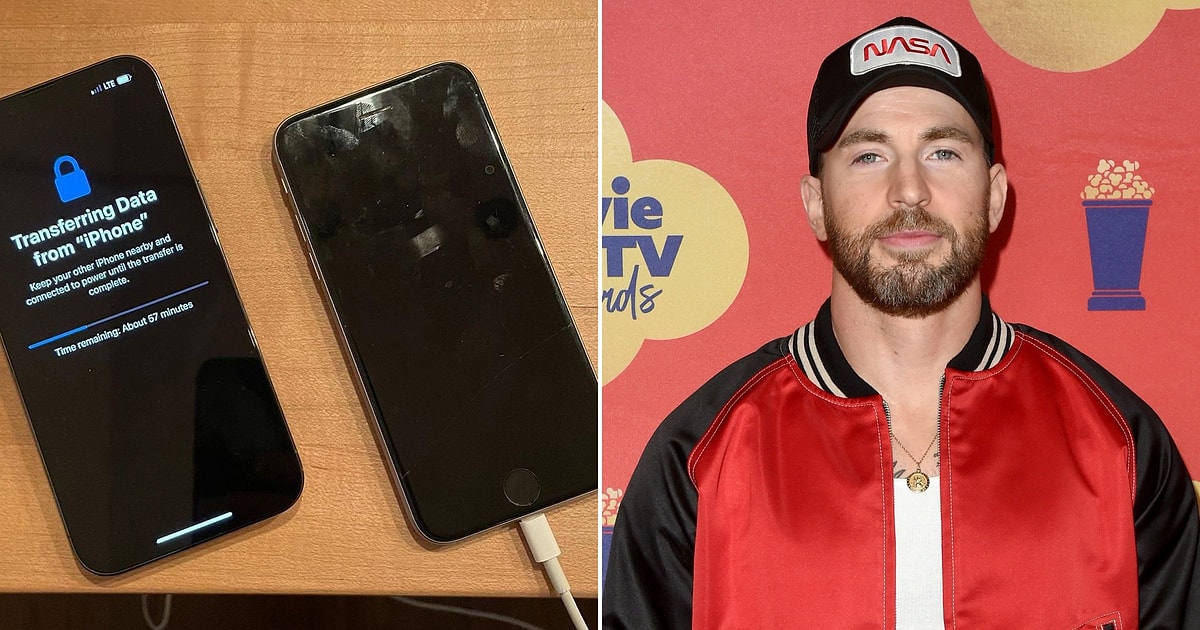 Chris Evans iPhone 6s telefonuna veda etti - Onedio