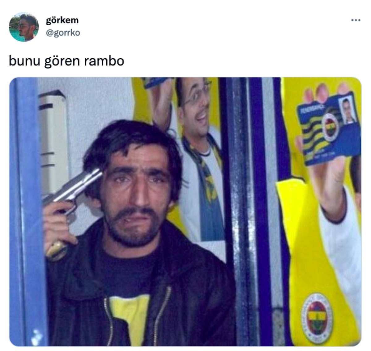 Ümraniyespor'un Fenerbahçe Maçını Sosyal Medya Hesabından Rambo Okan ...