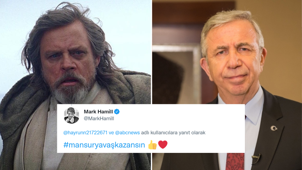 Star Wars'un Yıldız İsmi Mark Hamill'den 'Mansur Yavaş Kazansın' Paylaşımı - Onedio