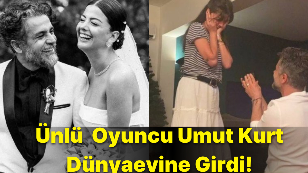 Sonunda Evlendiler: Ünlü Oyuncu Umut Kurt ve Melisa İnci'nin Düğününden İlk Kareler Geldi! - Onedio