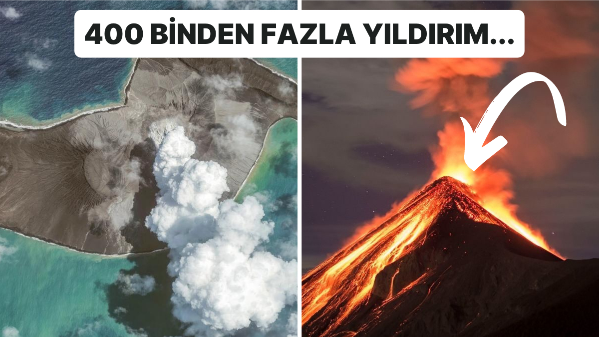 Hunga Tonga Patlamasından Fırlayan Parçalar Uzayda - Onedio
