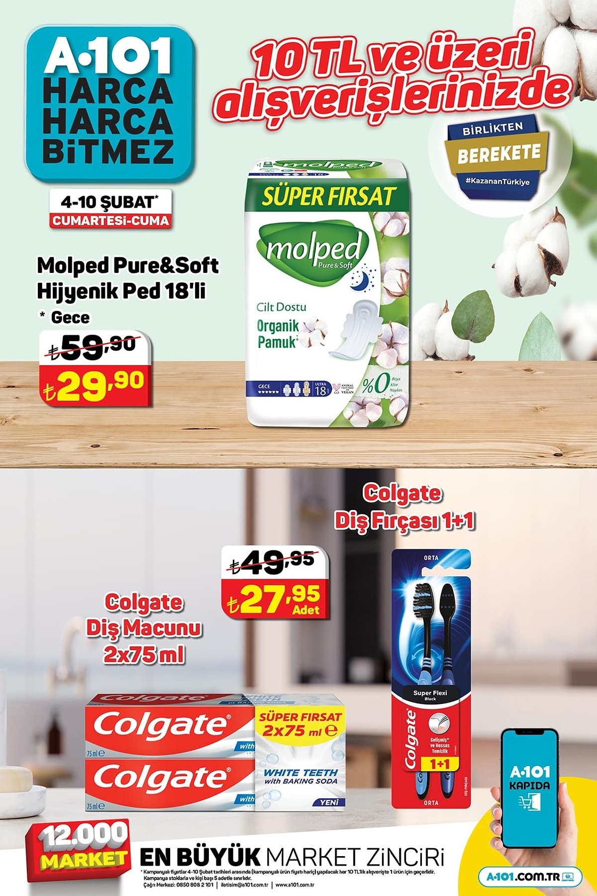 4 - 11 Şubat'ta A101 Haftanın Yıldızları Afişi - Onedio