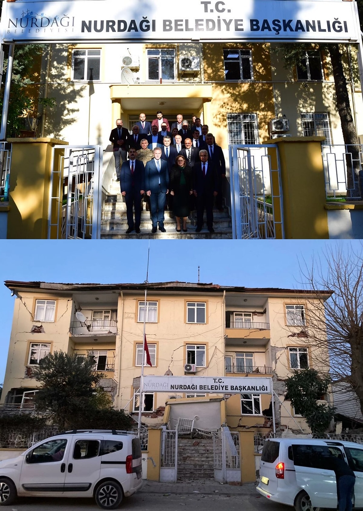 Kahramanmaraş Depreminde Büyük Zarar Gören Gaziantep'in Can Yakan Öncesi ve Sonrası Fotoğrafları ...