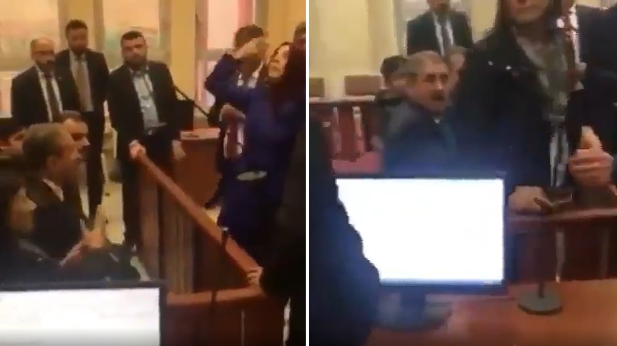 Muhsin Yazıcıoğlu'nun Eşinin Mustafa Destici'yi Duruşma Salonuundan ...