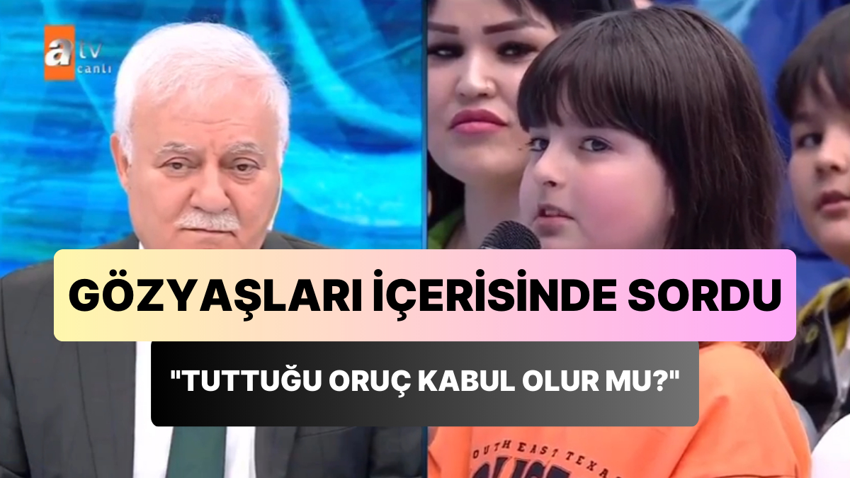 Gözyaşları İçerisinde, 'Babam, Annemle Beni Bırakıp Gitti, Tuttuğu Oruç ...