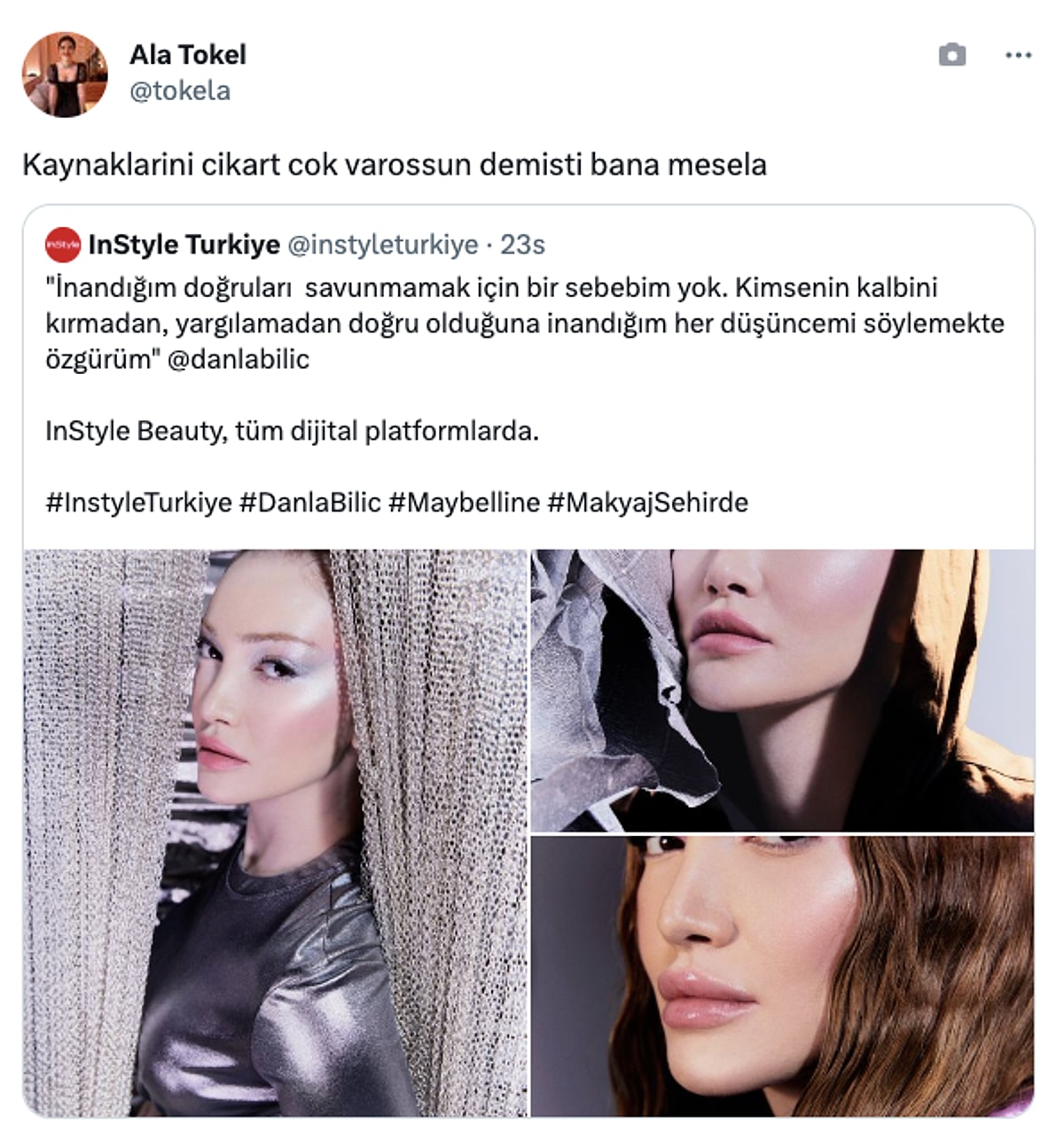 Ala Tokel Danla Bilic'e Sert Sözlerle Yanıt Verdi - Onedio