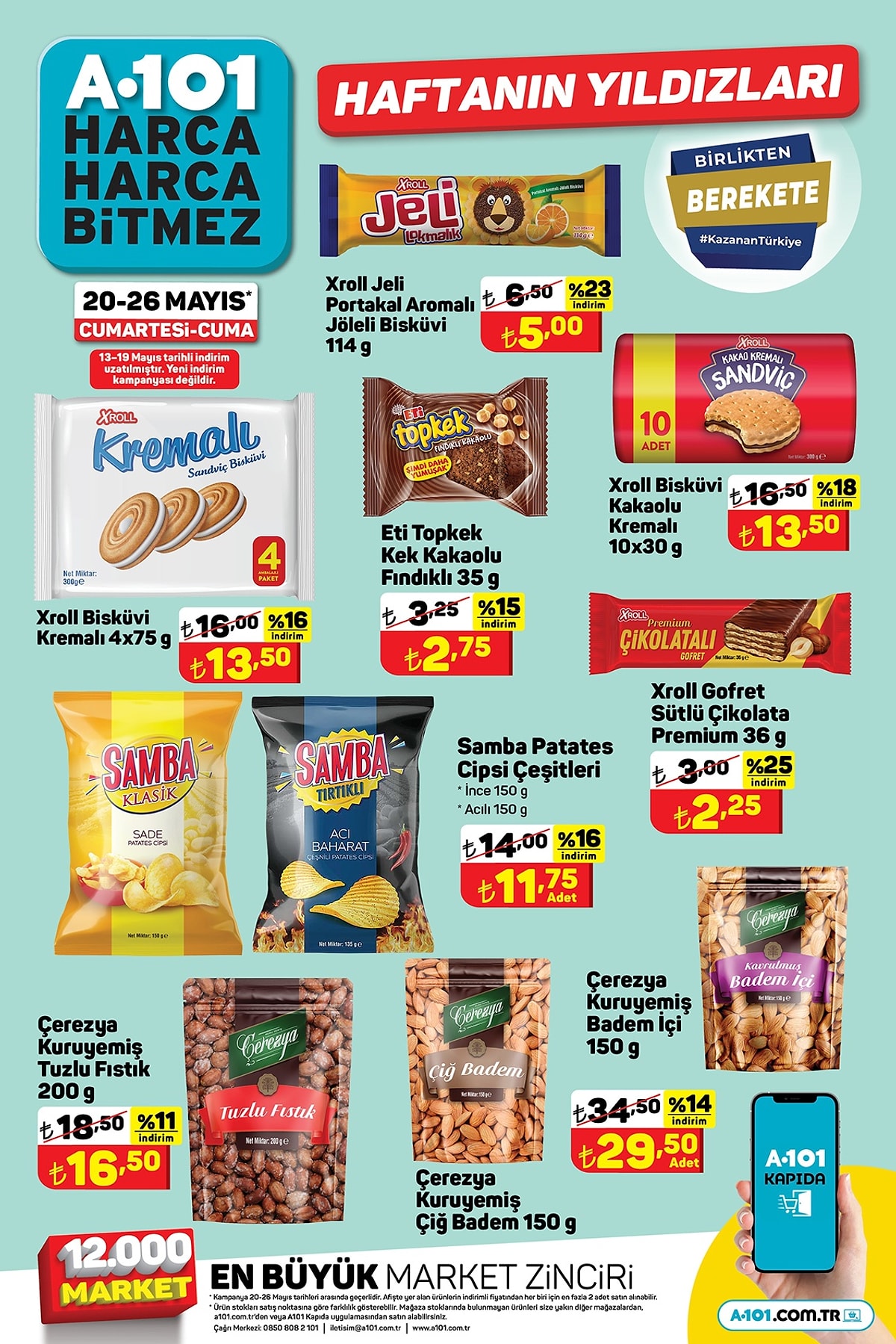 18 - 21 Mayıs A101 Haftanın Yıldızları Afişi - Onedio