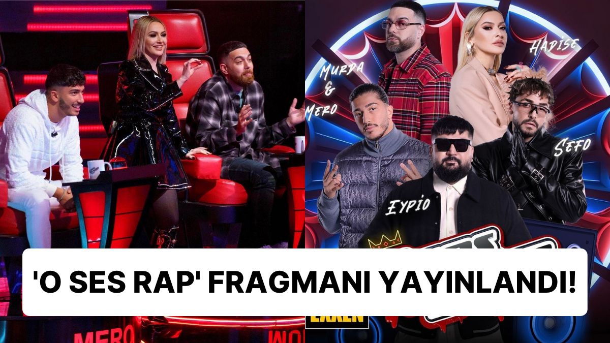 'O Ses Türkiye Rap'in Fragmanı Çıktı! - Onedio