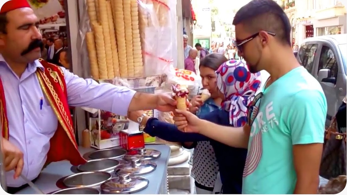 Turkish Ice Cream Men: Masters of Entertainment and Teasing - Onedio