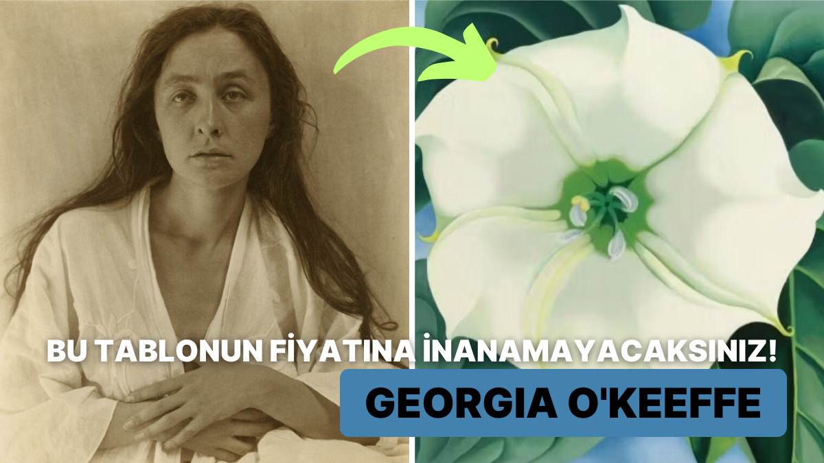 Kafatası ve Kemiği Sanata Aktaran Georgia O'Keeffe - Onedio