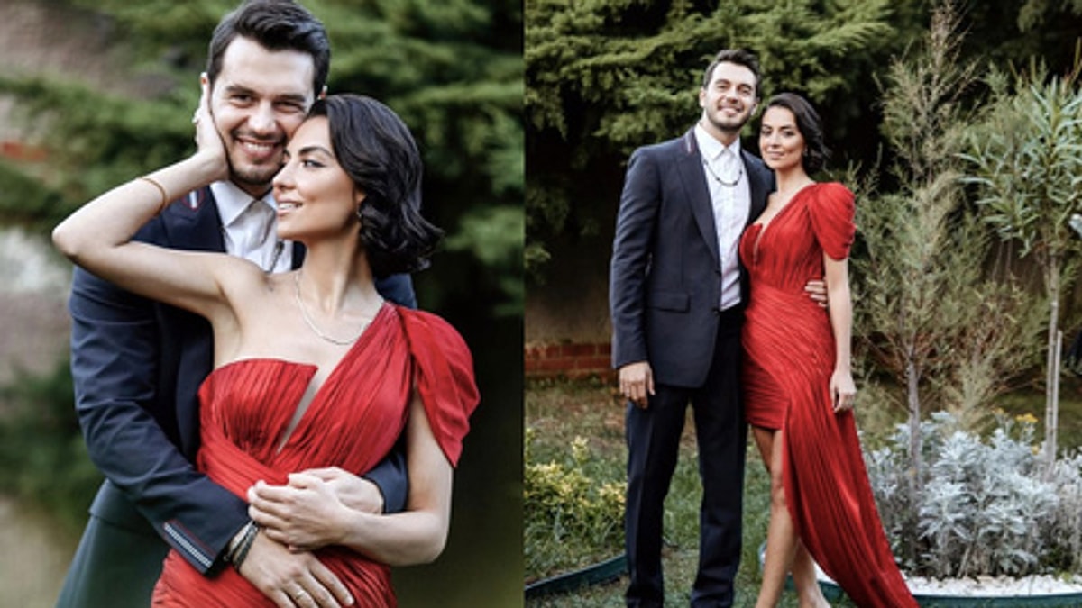 Stilvolle Baris Akarsu Sevgilisi Fotos