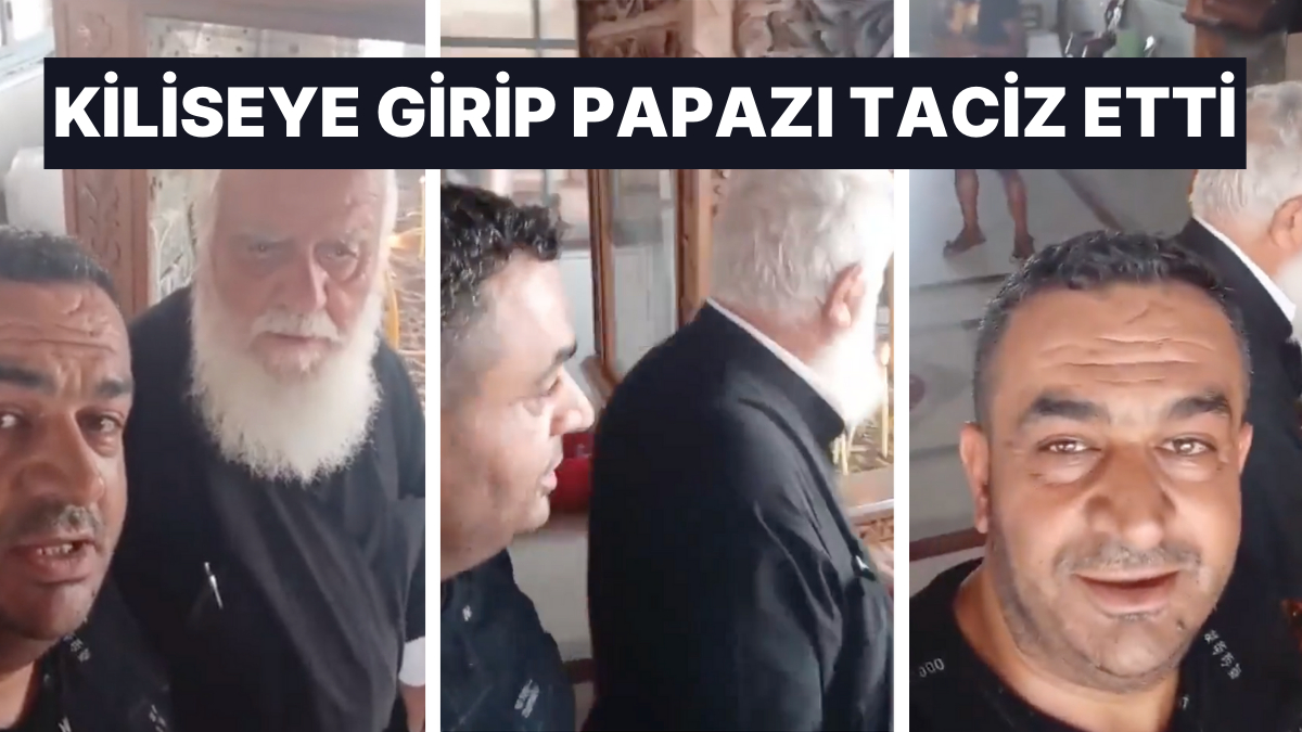 Görüntüler KKTC'de Gündem Oldu: Kilisede Papaza Sözlü Taciz - Onedio