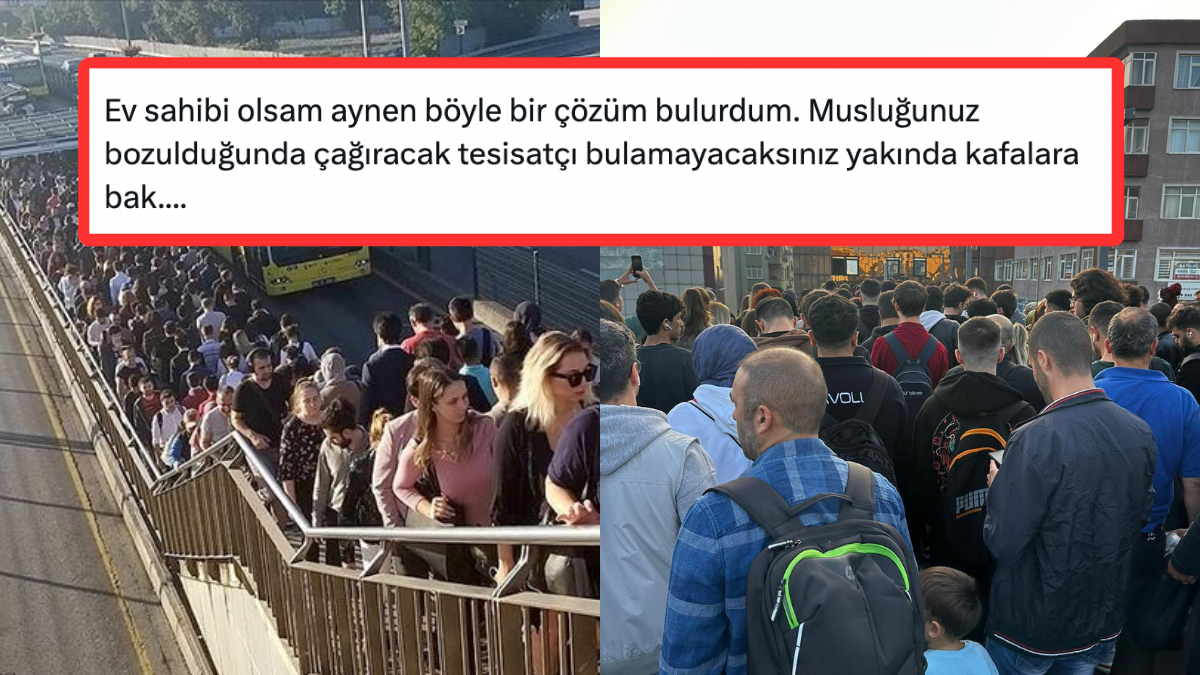 Bir Kullanıcının İstanbul'un Kalabalığını Önlemek İçin Bulduğu Çözüm ...