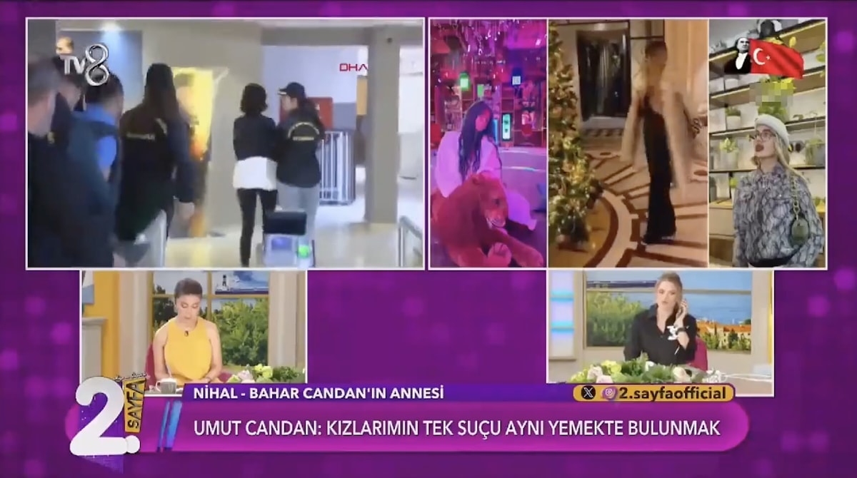 Bahar Candan ve Nihal Candan'ın Annesi Umut Candan Kızlarını Savunurken ...