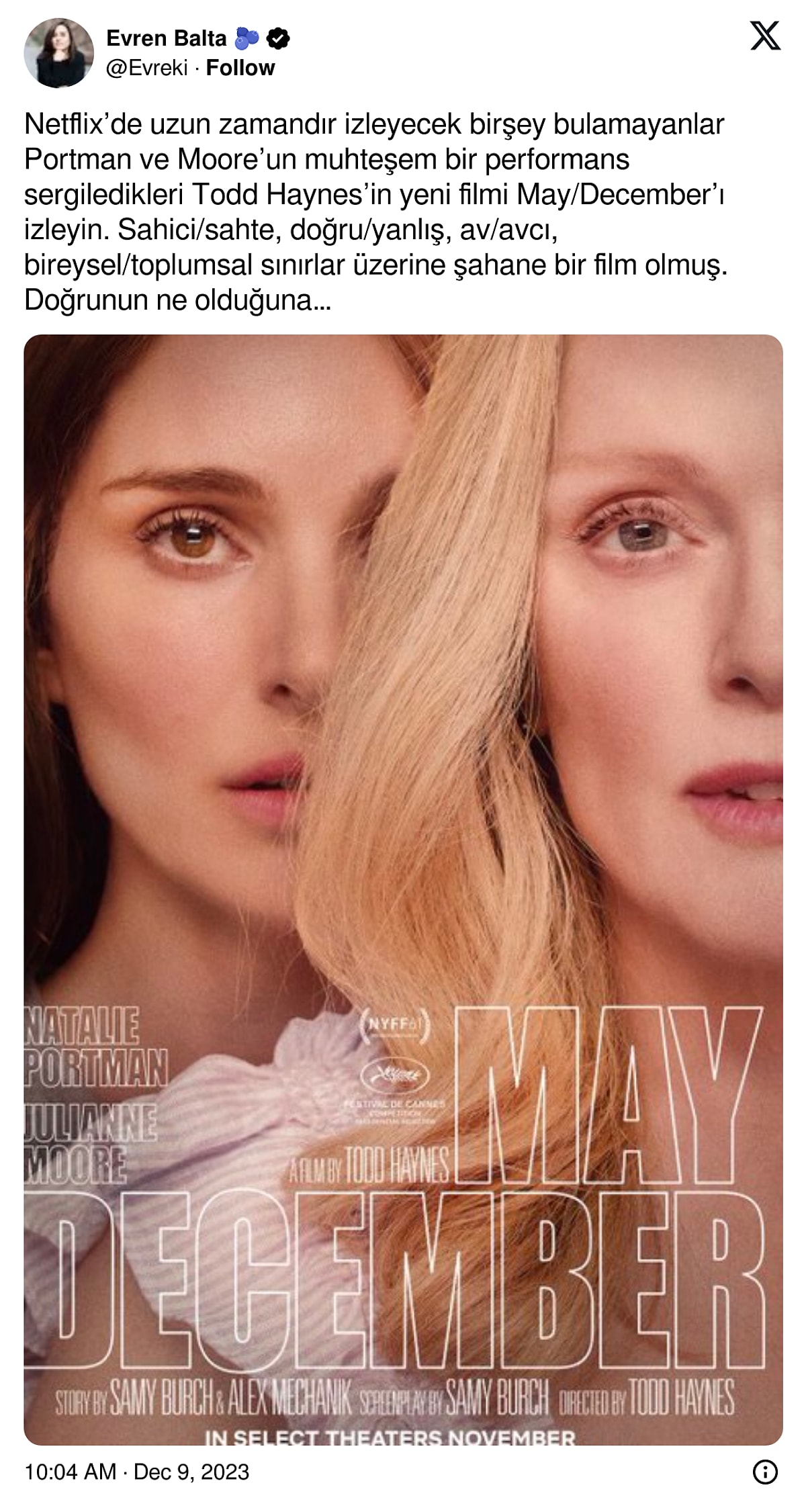 May December Filmi İzleyiciden Tam Not Aldı! - Onedio