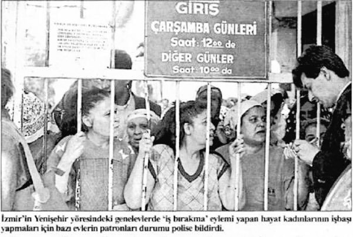 Yıllar Önce İzmir Genelevi'nde Yaşanan Zam Grevi ve Genelev Kuralları ...