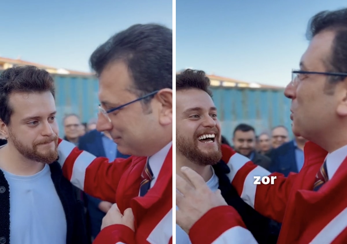 Bir Etkinlikte Yan Yana Gelen İmamoğlu ve Alper Rende'nin Güldüren ...