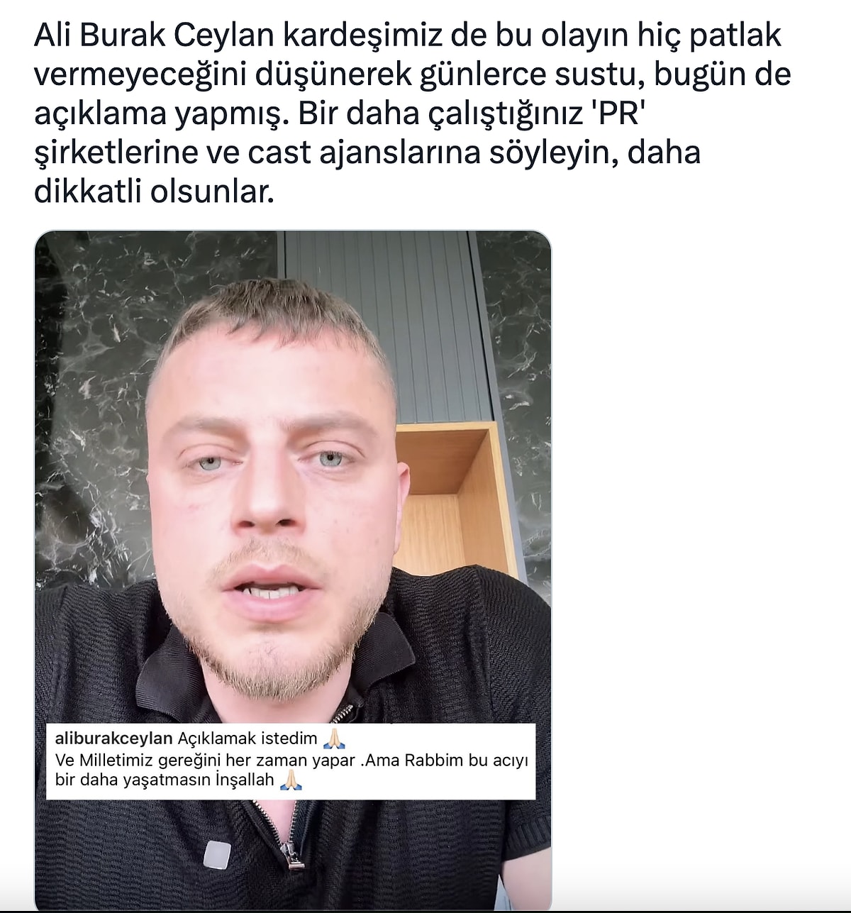 Ali Burak Ceylan'ın Eve Yerleştirdiği Depremzede Vatandaşın ...