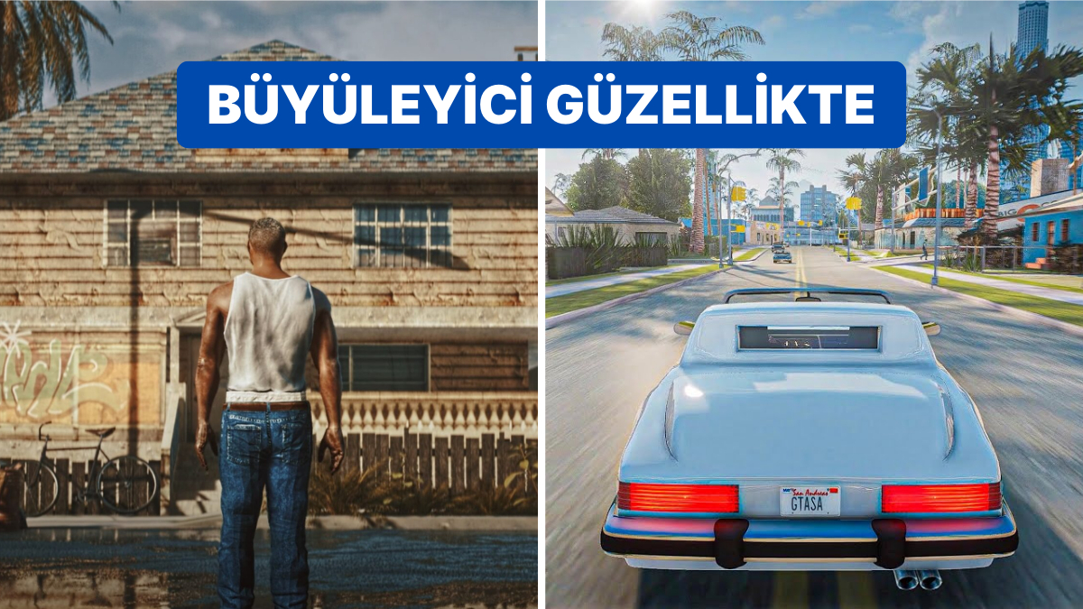 GTA San Andreas Unreal Engine 5'le Yenilendi! - Onedio