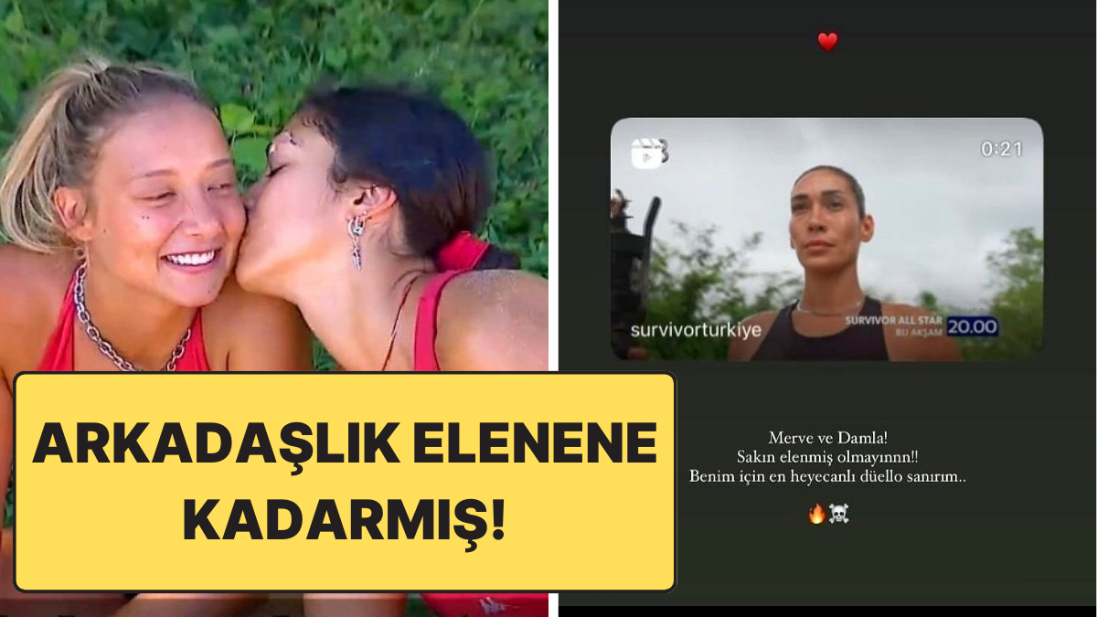 Survivor All Star'da Yakın Arkadaş Olmasına Rağmen Elendikten Sonra Aleyna'yı Yok Sayan Gizem'e ...
