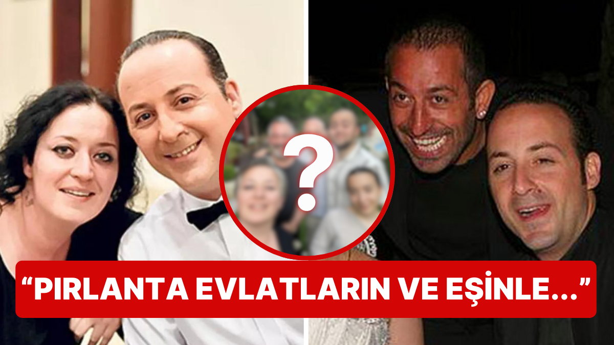 Kız Kardeşinin Doğum Gününü Kutlayan Cem Yılmazdan Kayınbiraderi Tolga Çevik Ve Yeğenleriyle