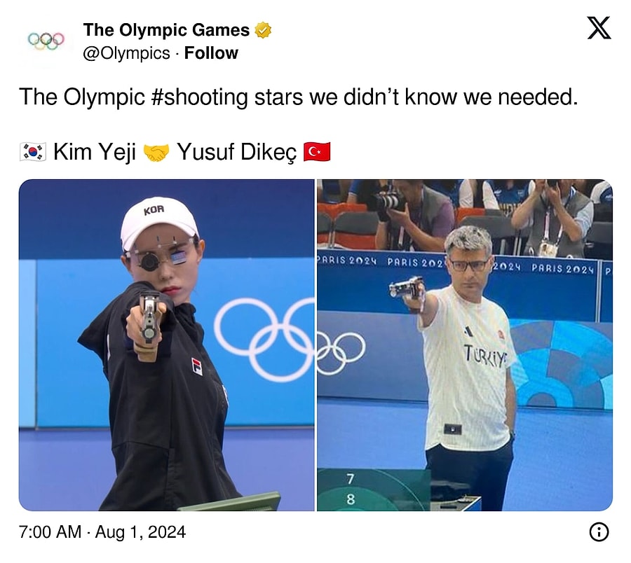 Olympic Marksman Yusuf Dikeç Wins Hearts and Steals the Spotlight at ...