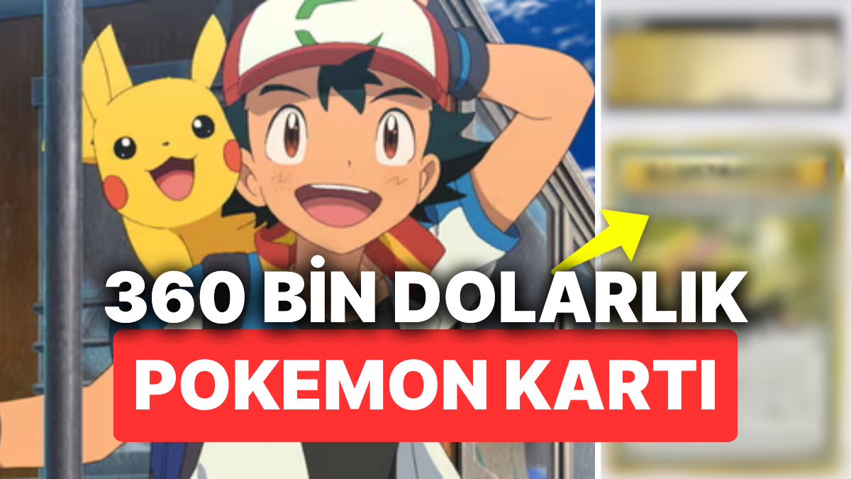 Pikachu Pokemon Kartı Müzayedede 360 Bin Dolara Satıldı! Dünyada Sadece ...