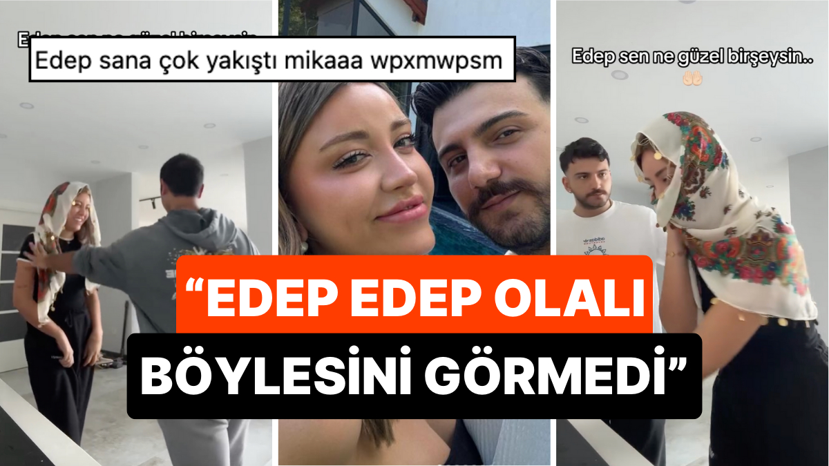 Mika Raun 'Kocası' Batu'yla "Edep Sen Ne Güzel Bir Şeysin" Akımına ...