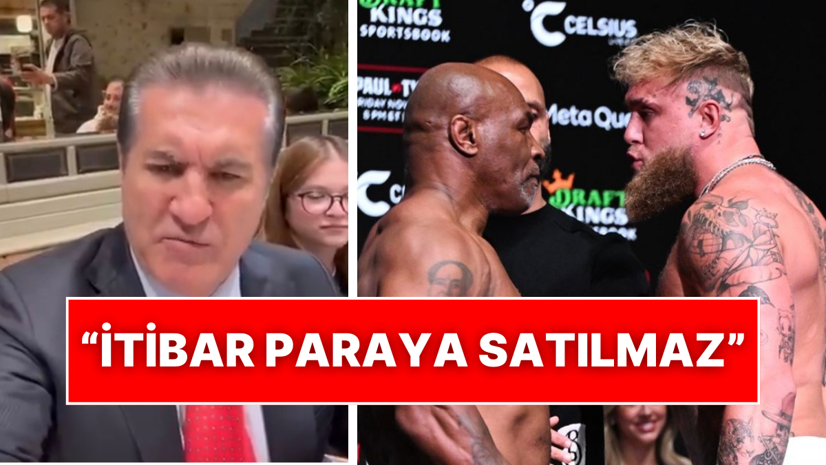 Mustafa Sarıgül Tyson - Paul Maçı Hakkında Konuştu: “İtibar Paraya ...