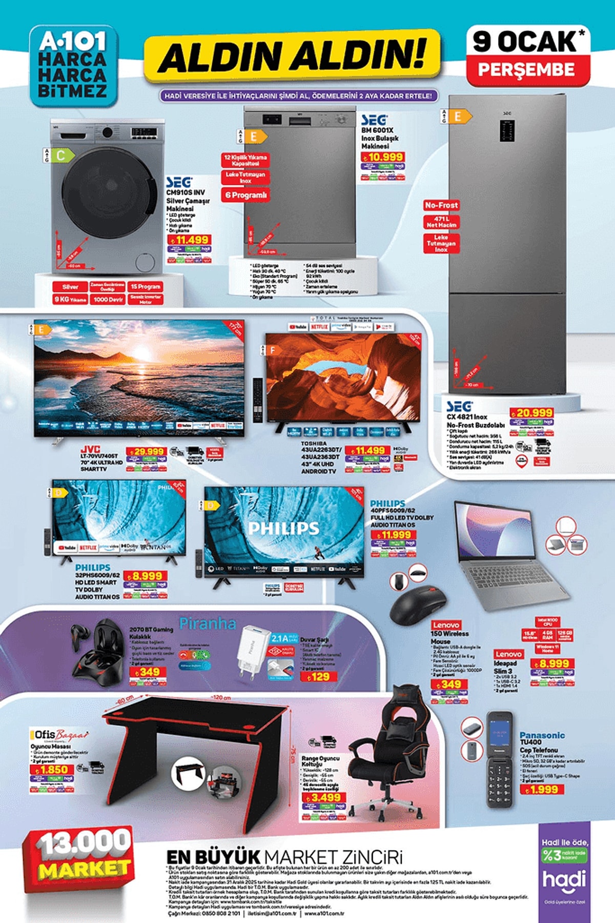 A101'e Buharlı Halı Yıkama Makinesi Geliyor! 9 Ocak 2025 A101 Aldın Aldın Kataloğu - Onedio