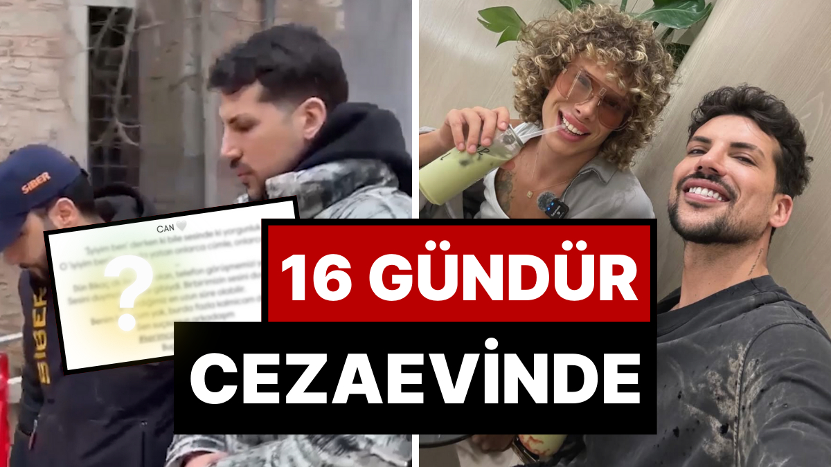 16 Gündür Cezaevinde: Samet Liçina, Tutuklanan Dostu Kerimcan Durmaz'la ...