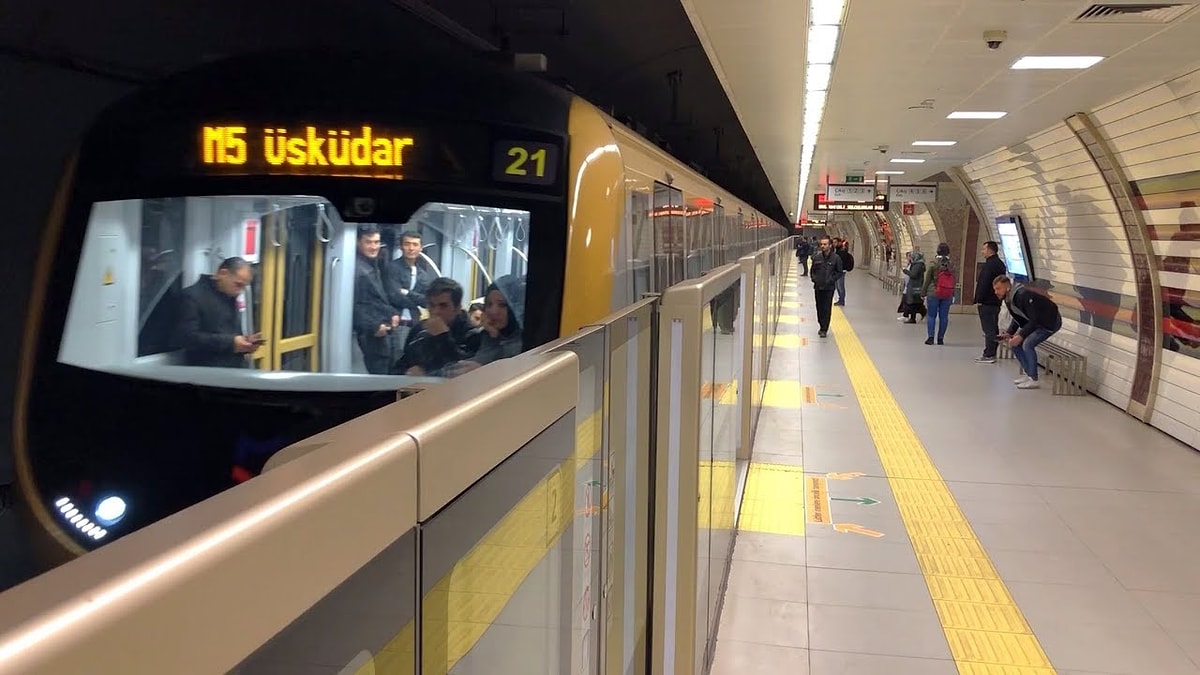M5 Üsküdar-Samandıra Metro Durakları ve Seferleri - Onedio