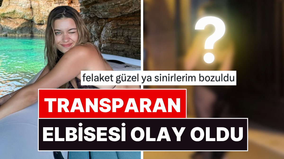 Afra Saraçoğlu'nun Transparan Elbisesiyle Pozları Olay Oldu! - Onedio