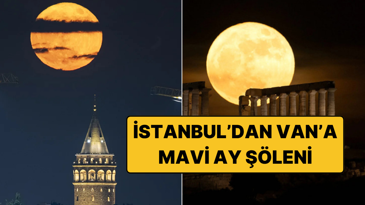 Türkiye'de Mavi Ay Manzaraları - Onedio