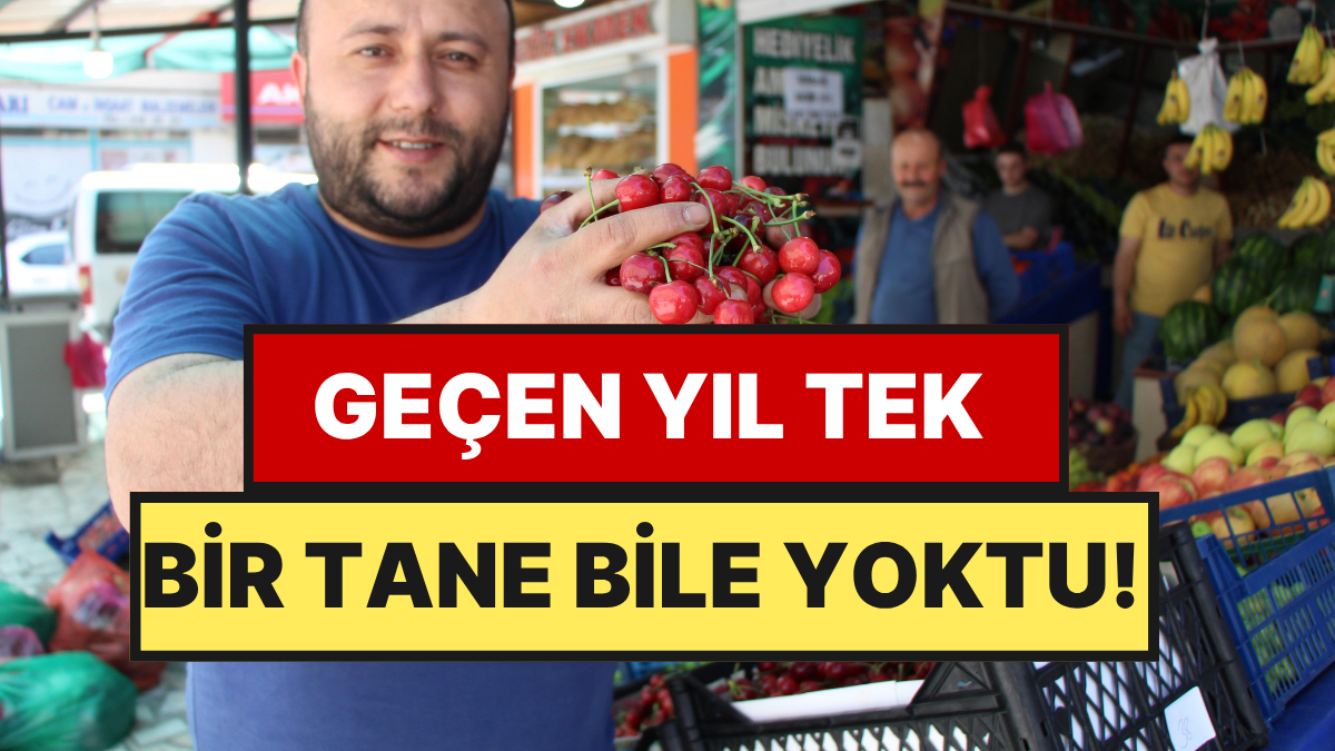 Geçen Yıl Tek Bir Tane Bile Olmayan Meyve Tezgaha İndi - Onedio