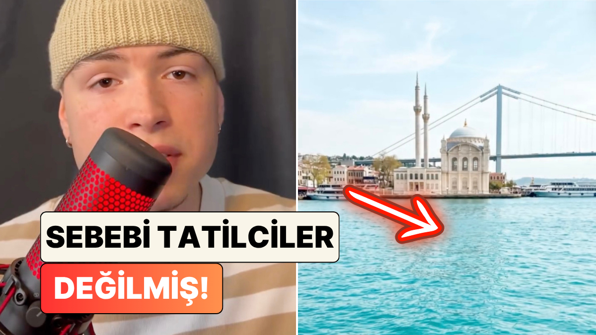 İstanbul Boğazı Neden Turkuaz Oldu? Sebebini Temizlik Değil - Onedio